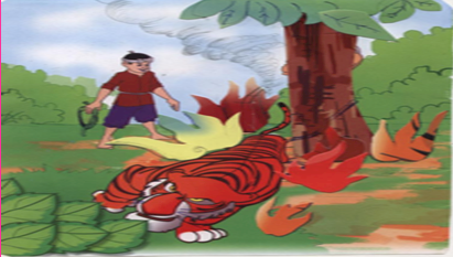 "How the tiger got his stripes." - Free stories online. Create books ...