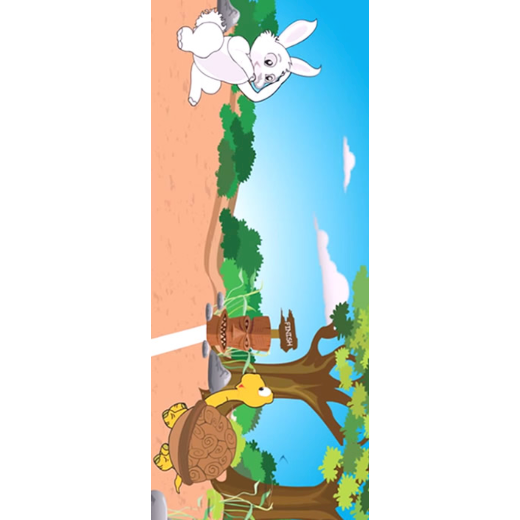 "The rabbit and the turtle" - Free stories online. Create books for ...